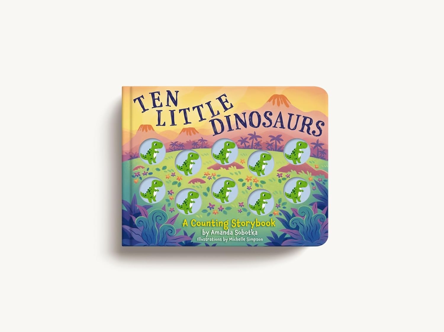 Ten Little Dinosaurs - A Counting Storybook [Theo's Favorite] – ADE New ...