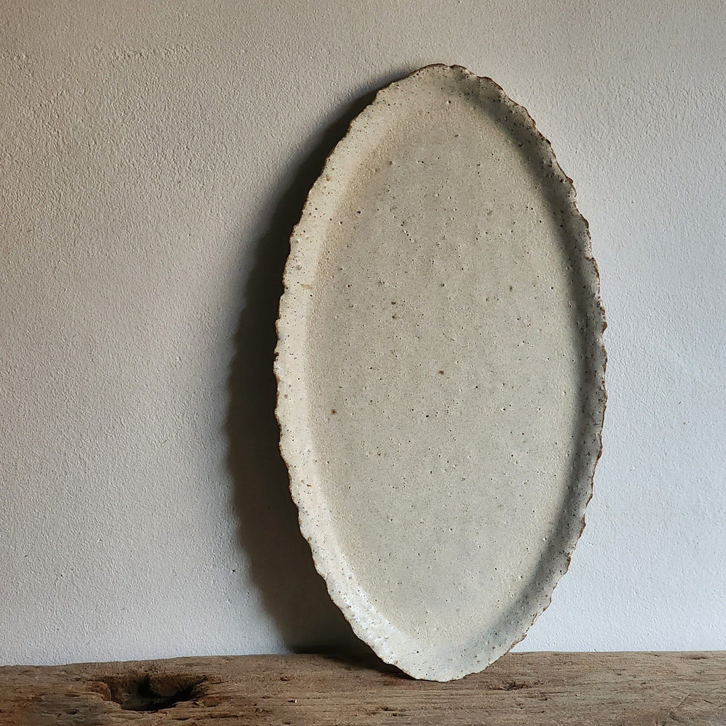 White Stone Series - Oval Plate – ADE New York