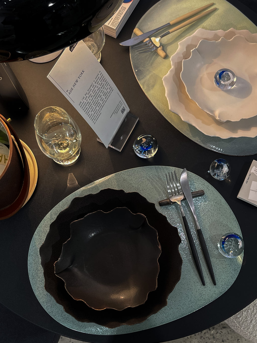 Shell Plate - Black (2 Sizes). – ADE New York